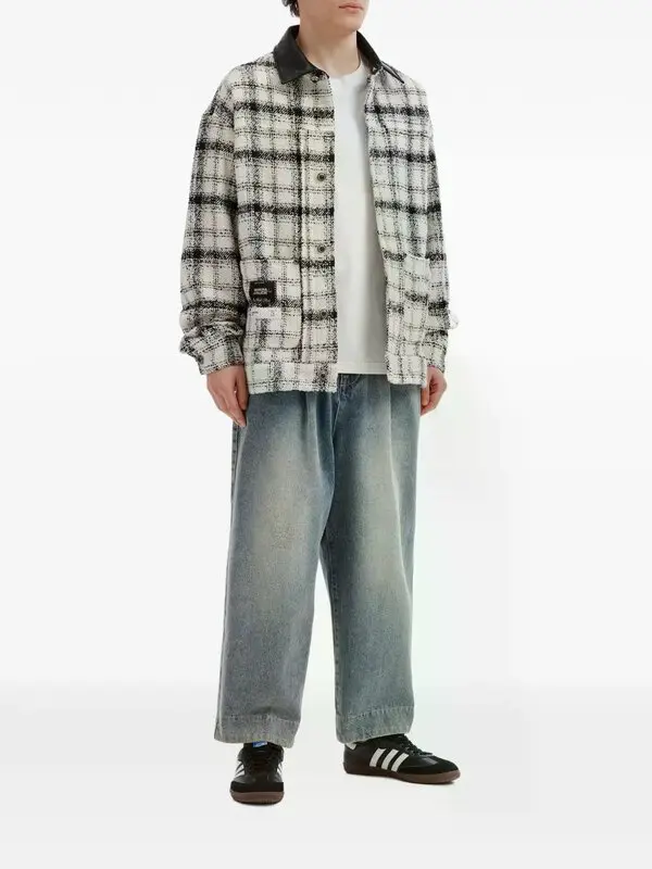 MUSIUM DIV. Check-pattern Jacket