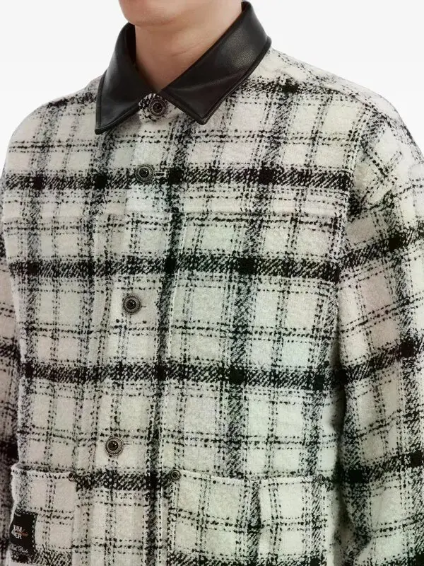 MUSIUM DIV. Check-pattern Jacket