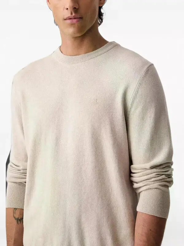 Marc O'polo Logo-embroidered Crew-neck Sweater