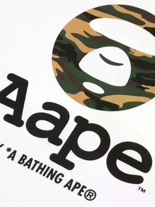 AAPE BY *A BATHING APE Logo-print T-shirt