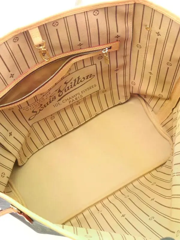 LOUIS VUITTON 2008 Monogram Neverfull Mm Tote Bag