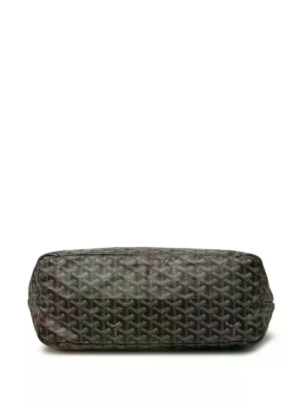Goyard 2018 Goyardine Saint Louis Pm Tote Bag - Black