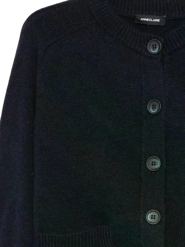 ANNE CLAIRE Patch-pocket Button-up Cardigan