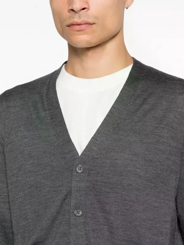 Corneliani Button-up Cardigan - Grey