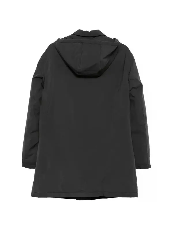 Brioni Hooded Button-up Coat