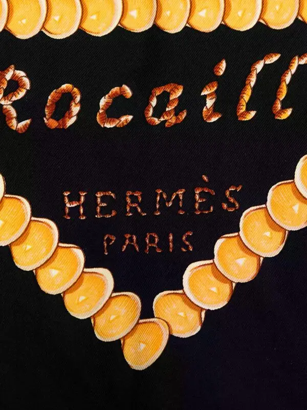 Hermès 2000-2026 Rocaille Silk Scarf 90 Scarves