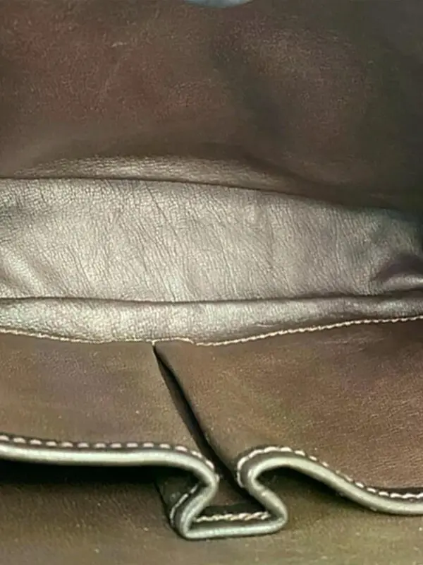 Celine 1970-1980 Leather Horse Carriage Shoulder Bag