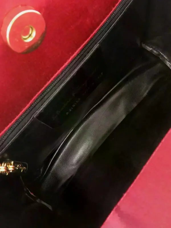 FERRAGAMO 1980-1990 Satin Vara Bow Crossbody Bag