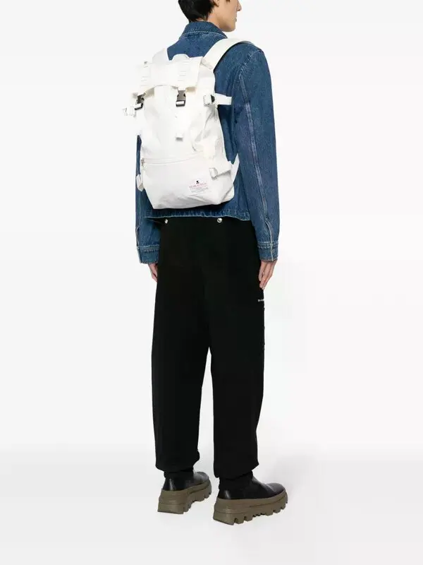 MAKAVELIC Logo-appliqué Buckled Backpack