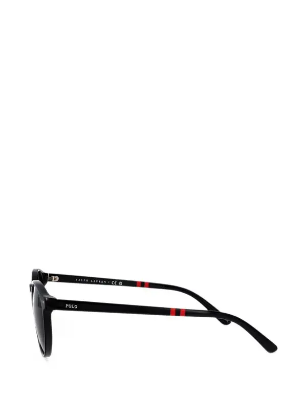Polo Ralph Lauren Round-frame Sunglasses - Black