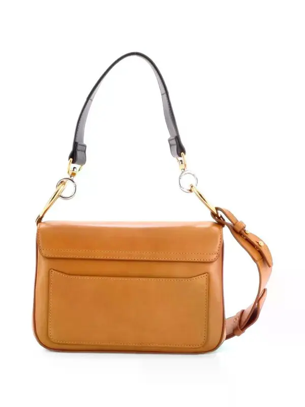 Chloé C Double Carry Bag Leather Small Crossbody Bag