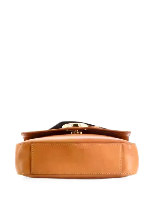 Chloé C Double Carry Bag Leather Small Crossbody Bag