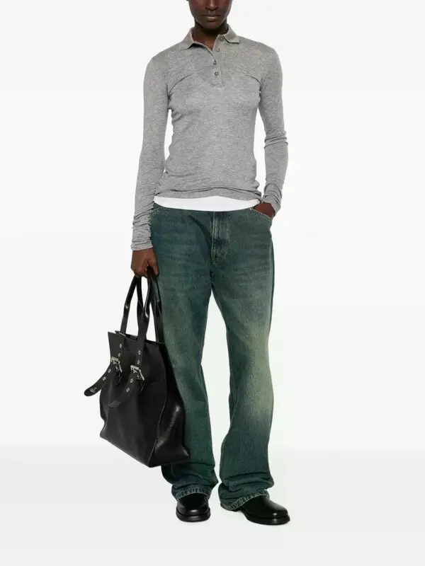 ENTIRE STUDIOS Long-sleeve Polo Shirt
