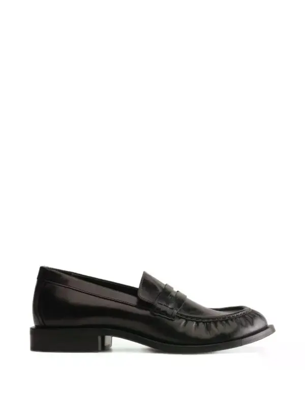 PHILEO 079 Ruched-toe Loafers