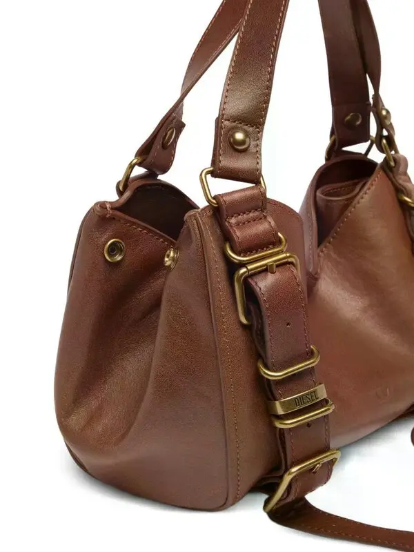 DIESEL® D-one-small Top-handle Bag In Treated Leather