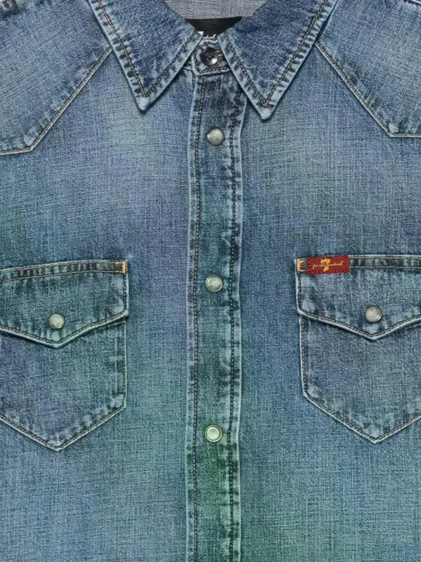 7 For All Mankind Western Denim Shirt