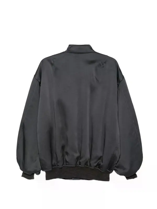 Federica Tosi Satin-finish Bomber Jacket