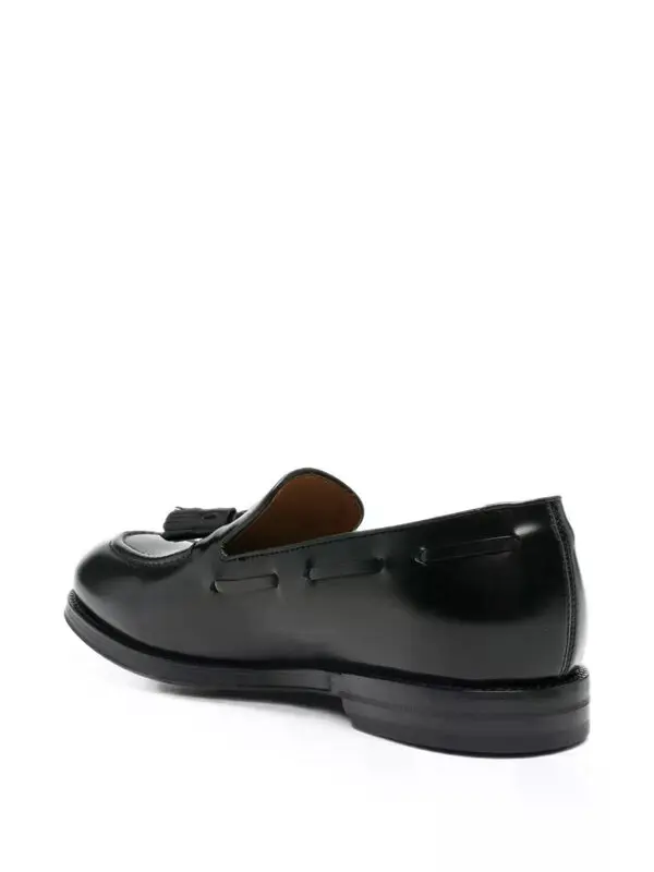 CENERE GB Tassel-detail Leather Loafers
