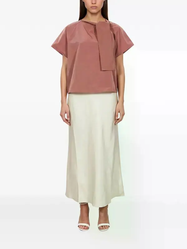 Max Mara Bow-detail Raglan-sleeve Blouse