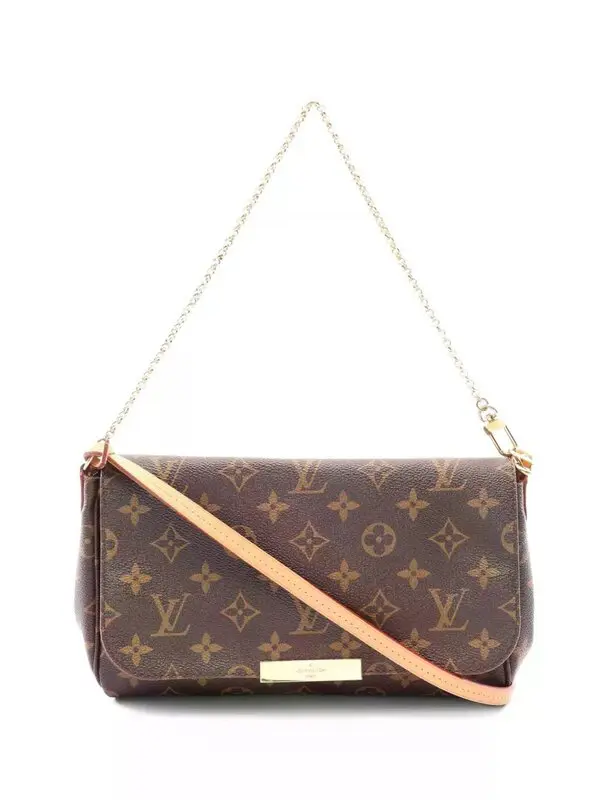 LOUIS VUITTON 2016 Monogram Favorite Mm Shoulder Bag - Brown