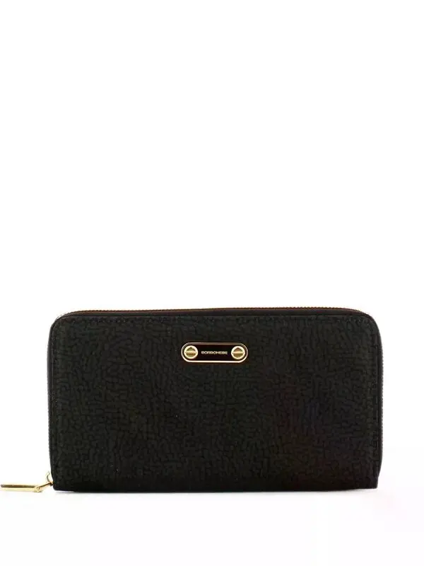 Borbonese Logo-plaque Zip-around Wallet