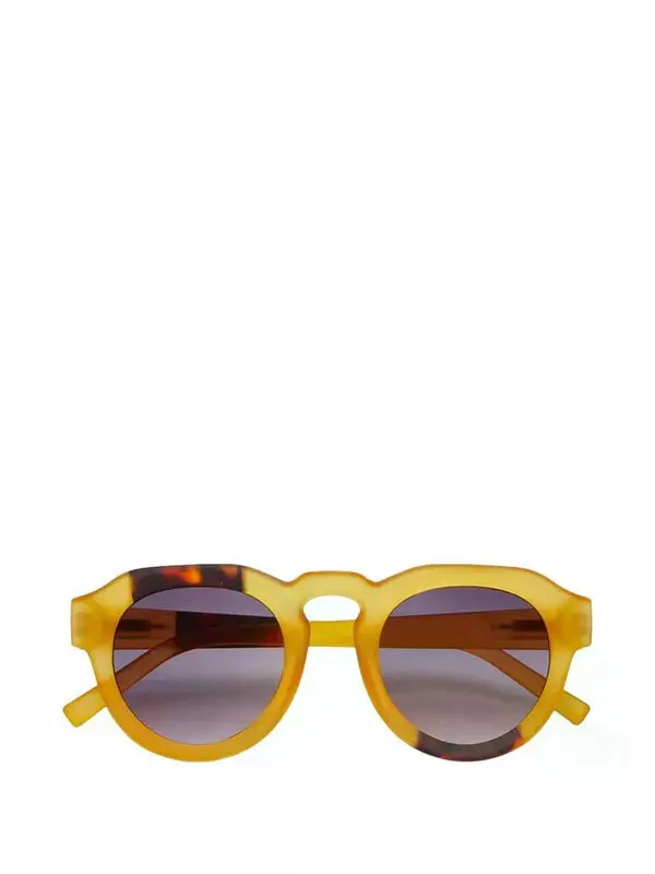 OKKIA Zeno Round-frame Sunglasses