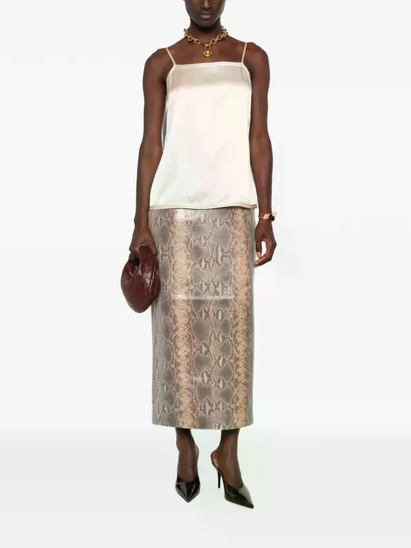 JOSEPH Satin-finish Spaghetti-strap Top