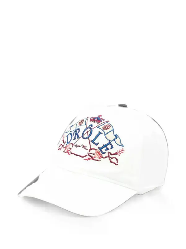 Drole De Monsieur Embroidered-detail Baseball Cap