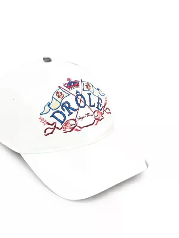 Drole De Monsieur Embroidered-detail Baseball Cap