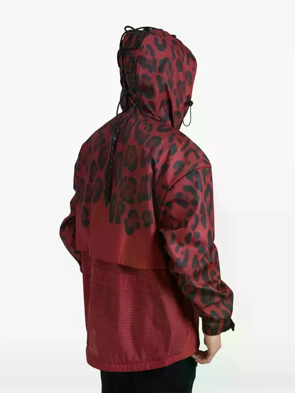 Dolce & Gabbana Leopard-print Tiger-eye Jacket