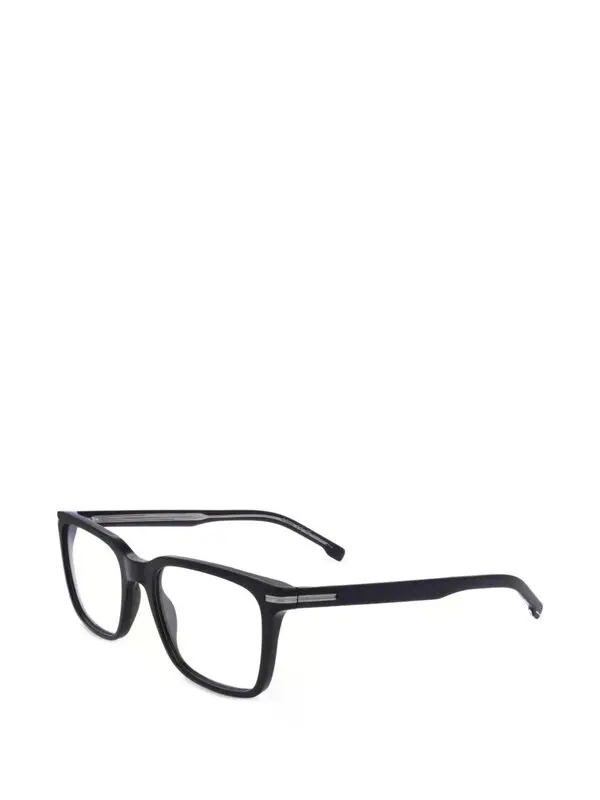 BOSS Square-frame Glasses - Black