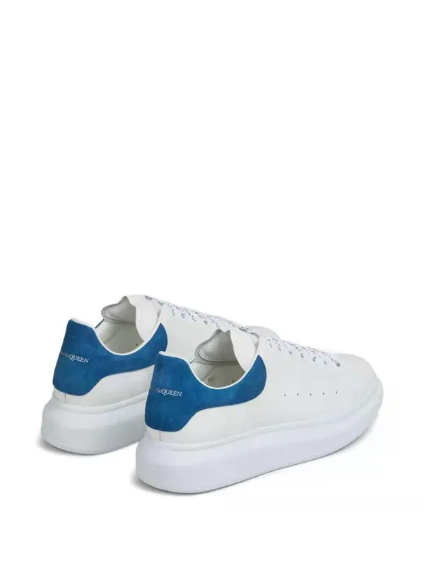 Alexander McQueen Oversized Leather Sneakers - White