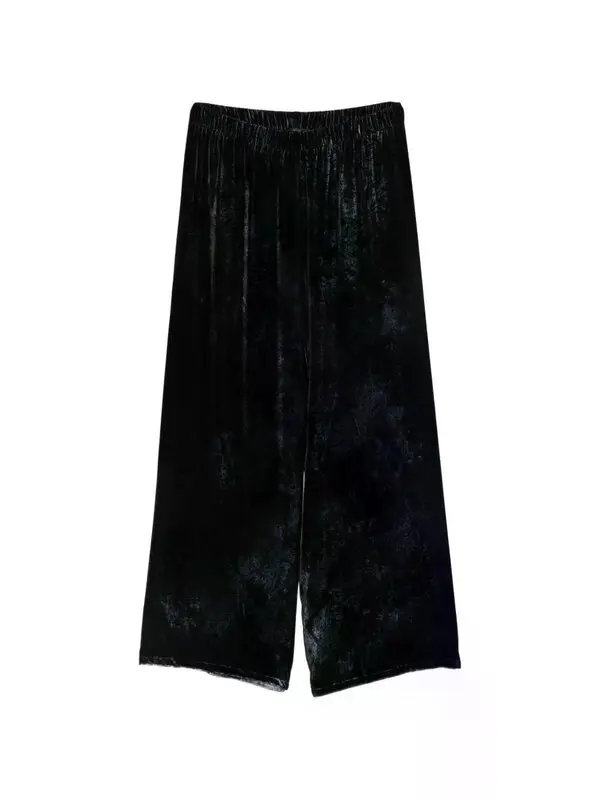 Avant Toi Velvet Wide-leg Trousers