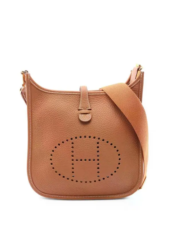 Hermès Evelyne 23 Bovine Leather Shoulder Bag - Brown