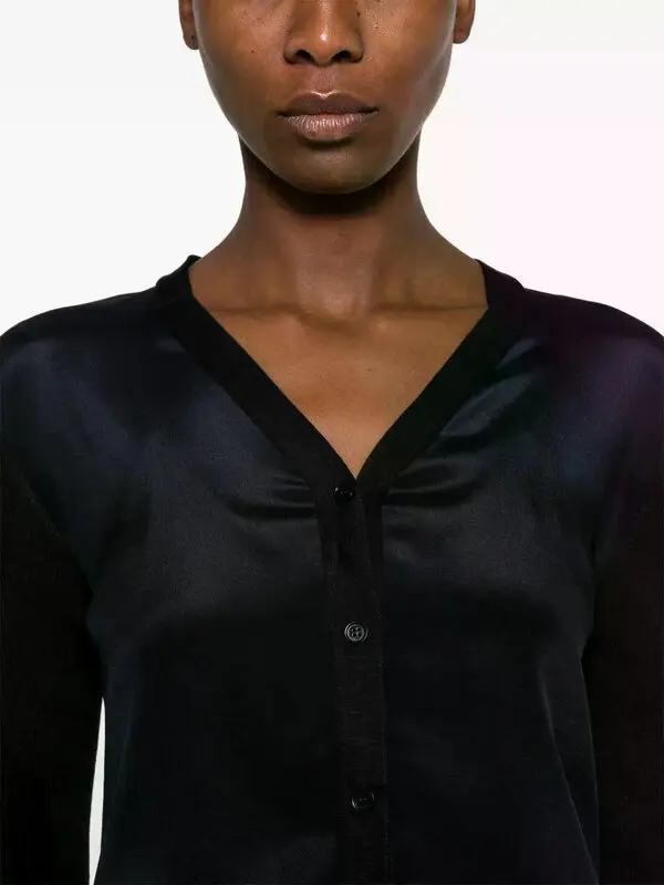 Max Mara Ninfee Silk-blend Cardigan