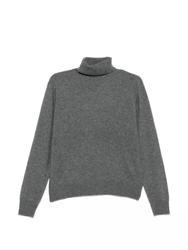 ENTIRE STUDIOS Roll-neck Knitted Sweater - Grey