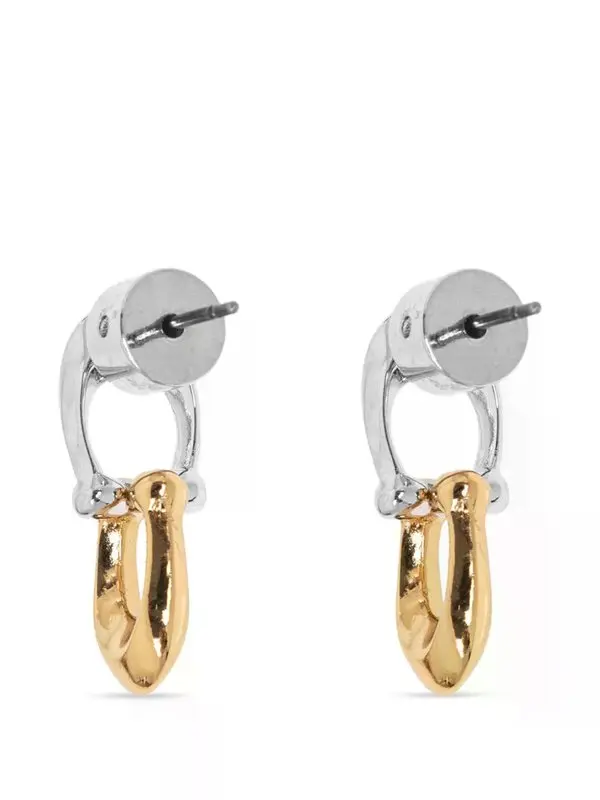 COACH Signature Interlocking Earrings
