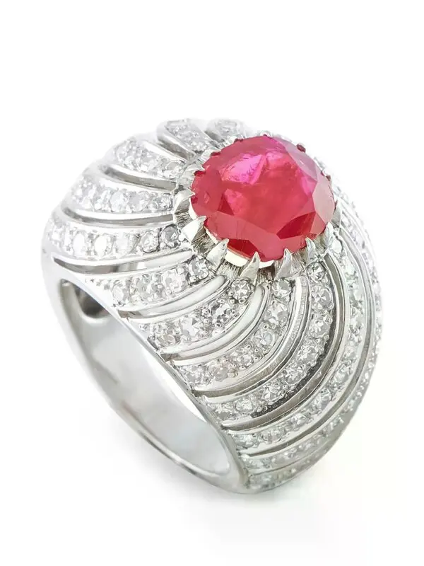 LB EXCLUSIVE Ruby And Diamond Ring