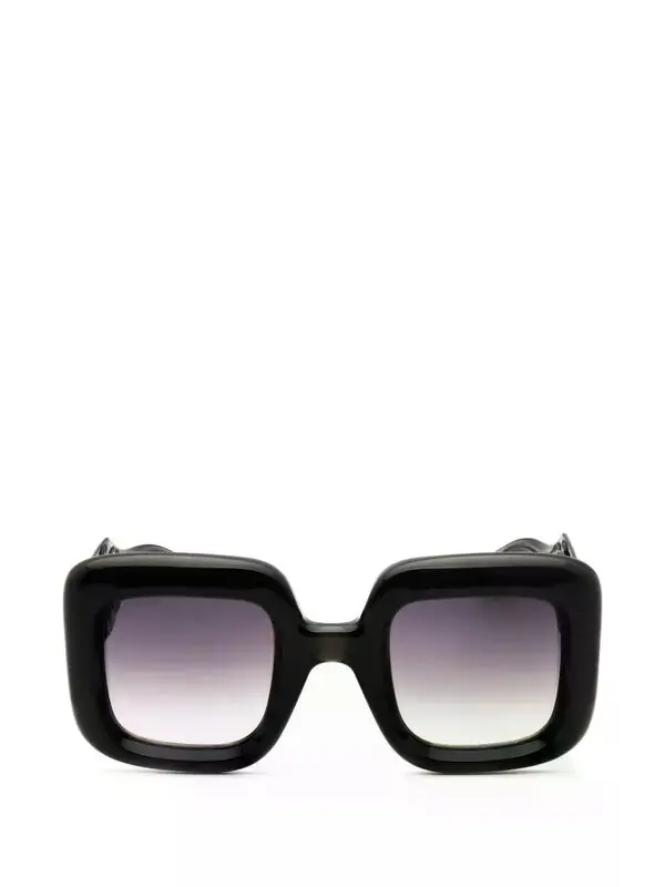 Etro Oversized Square-frame Sunglasses - Black