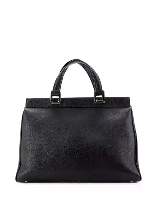 Gucci Zumi Top Handle Bag Leather Medium Satchel