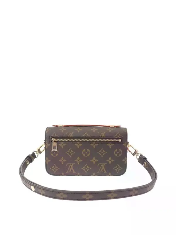 LOUIS VUITTON 2010-2026 Monogram Pochette Metis East West Satchel