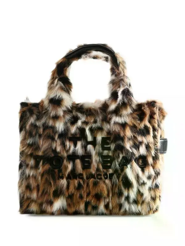 Marc Jacobs The Tote Bag Leopard-print Tote Bag - Brown