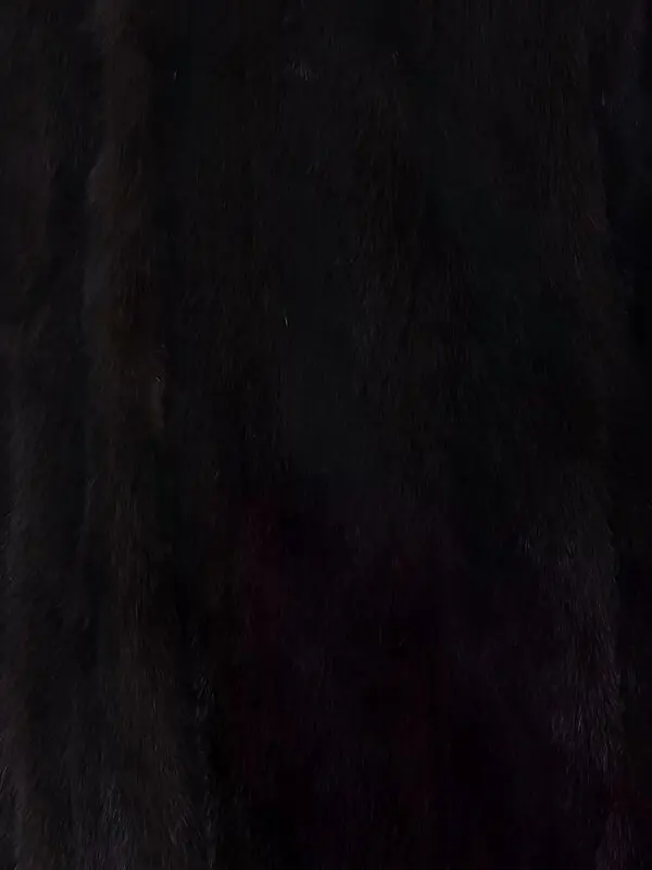 IACOPA Faux-fur Ribbed-trim Jacket