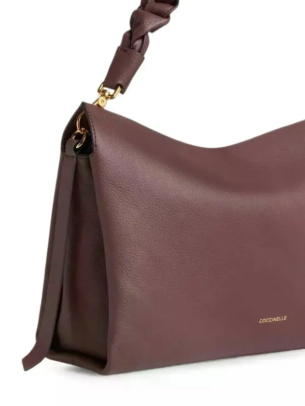 COCCINELLE Medium Boheme Braided-handle Shoulder Bag