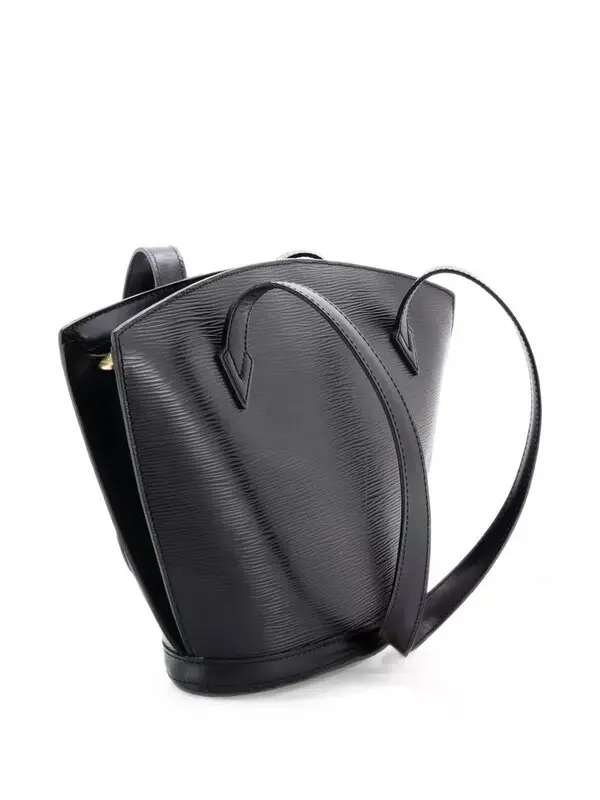 LOUIS VUITTON Saint Jacques Handbag Epi Leather Pm Shoulder Bag - Black