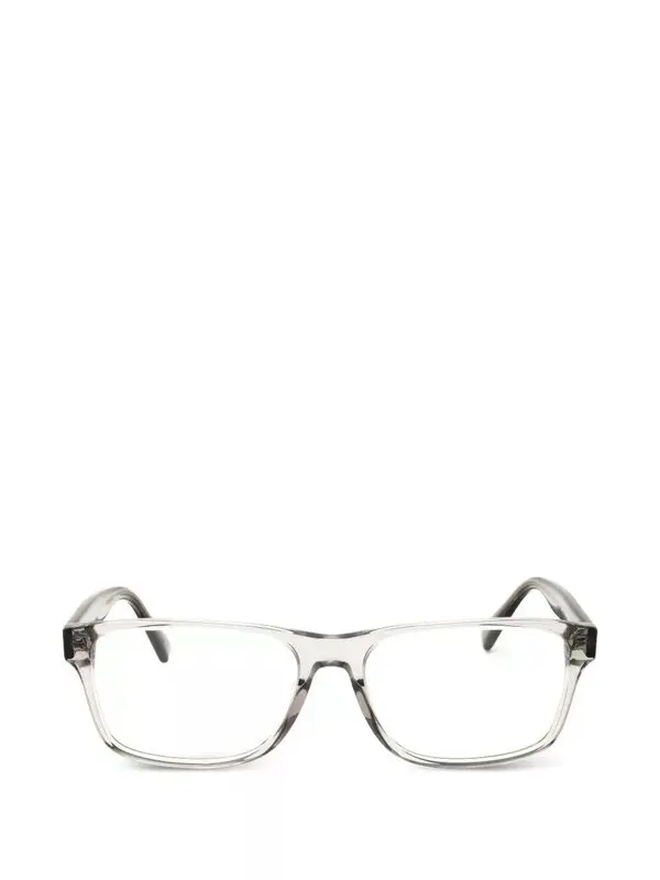 Polo Ralph Lauren Rectangular-frame Glasses - Grey