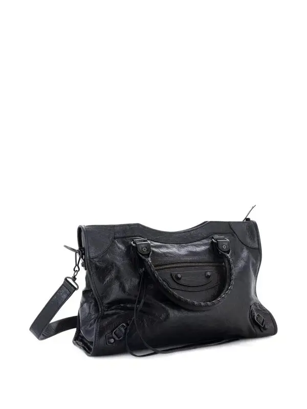 Balenciaga Le City Bag Leather Medium Satchel