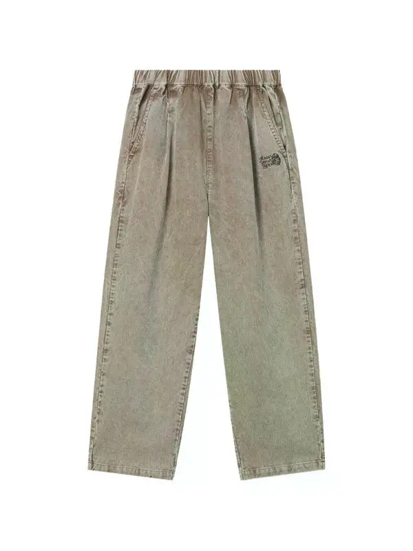 FINGERCROXX Corduroy Pleated Trousers