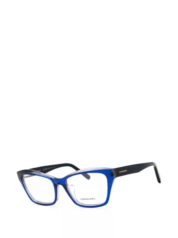 FERRAGAMO Cat-eye Glasses - Blue