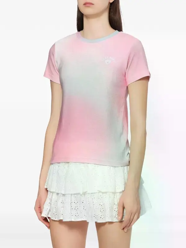 AAPE BY *A BATHING APE Gradient-effect Logo-print T-shirt